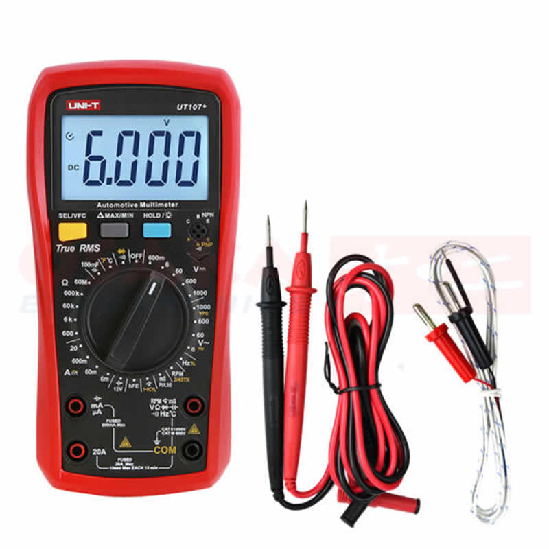 Multímetro automotriz UT107+ | Osaka Electronics